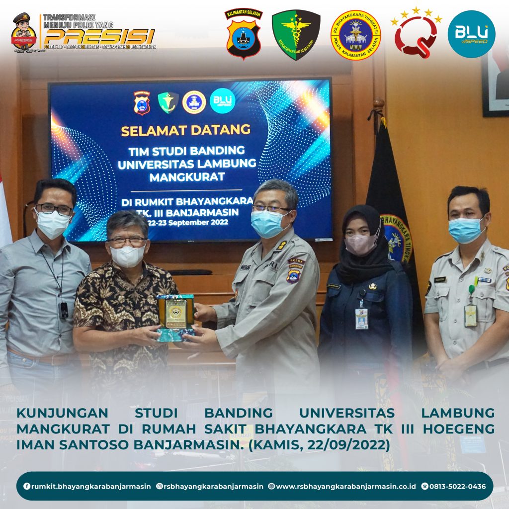 Kunjungan Universitas Lambung Mangkurat di Rumkit Bhayangkara Tk III ...