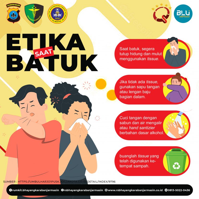 Etika Saat Batuk - RS BHAYANGKARA TINGKAT III BANJARMASIN