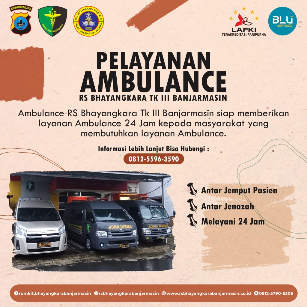 Layanan Ambulance RS Bhayangkara Tk III Banjarmasin - RS BHAYANGKARA ...