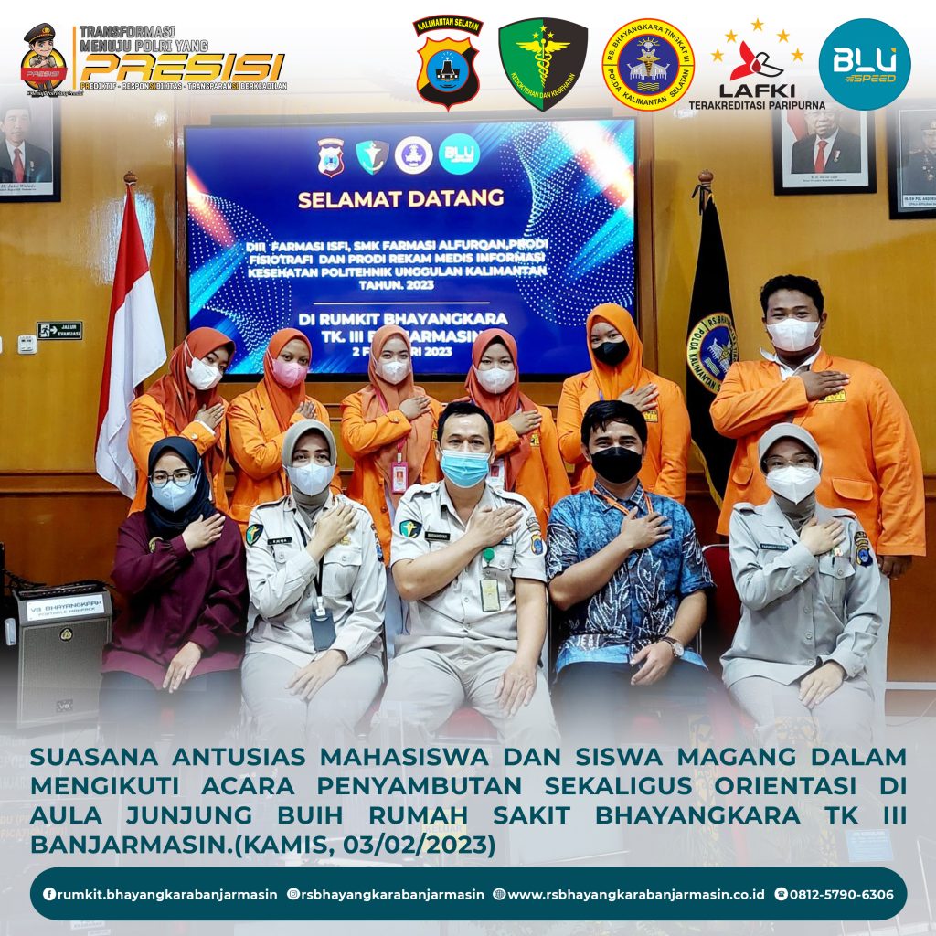 Penyambutan sekaligus Orientasi Mahasiswa dan Siswa Magang di RS ...