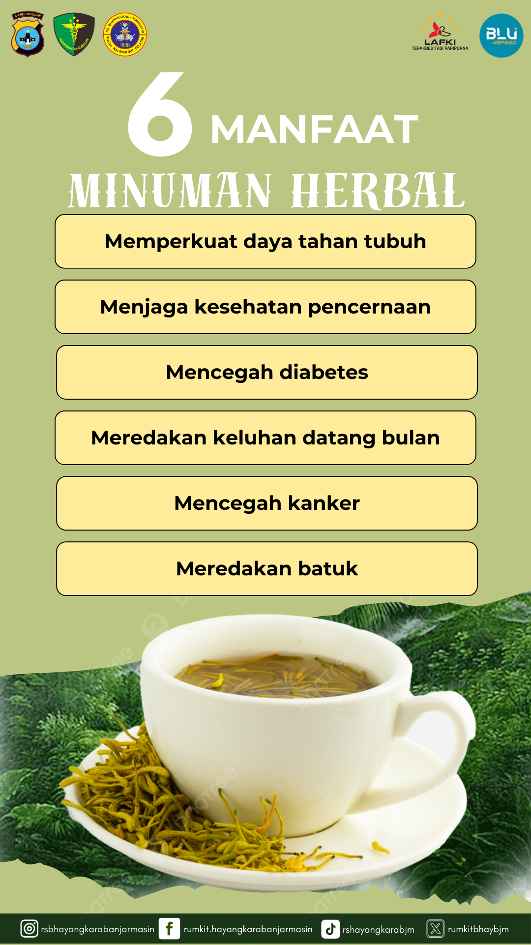 Manfaat Minuman Herbal Untuk Kesehatan - RS BHAYANGKARA TINGKAT III ...